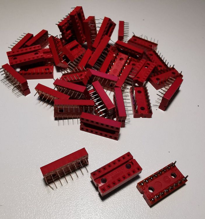 16 Pin Printplatten IC Sockel (Neu (gemäss Beschreibung)) in Oberwangen ...
