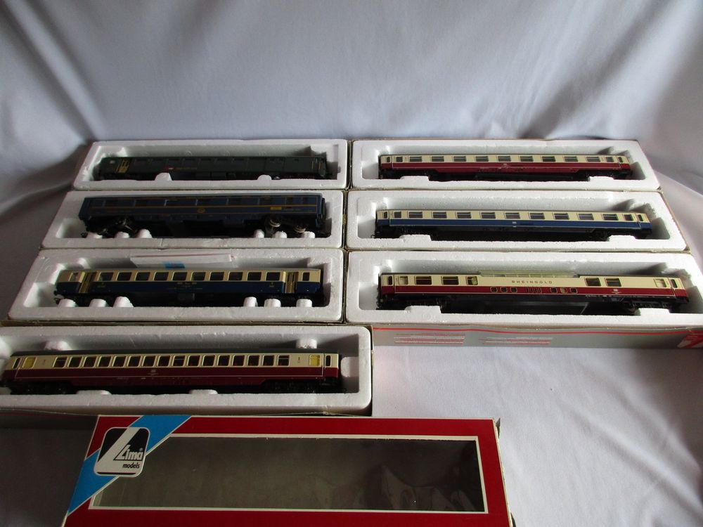 Lima HO/GS 6 Stk. Personenwagen versch in OVP's (28) (Gebraucht) in ...