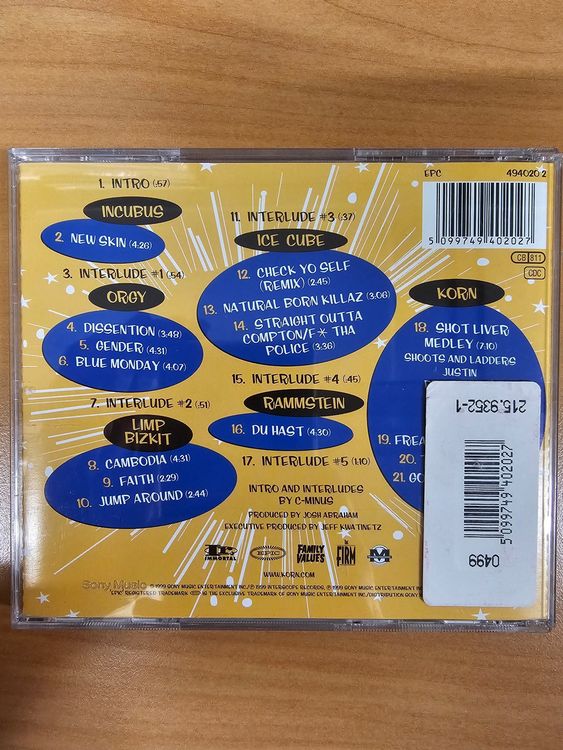 CD - Various – Family Values Tour '98 | Kaufen auf Ricardo