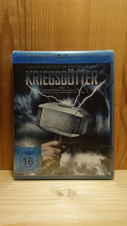 KRIEGSGÖTTER auf Blu-Ray 3 Filme Box (Neu und originalverpackt) in Wilderswil für CHF 4.9 – mit ...