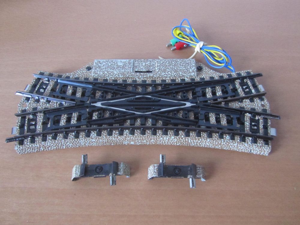 Märklin HO 5207 aiguillage double/Kreuzungsweiche + 2x 5208 (Gebraucht ...