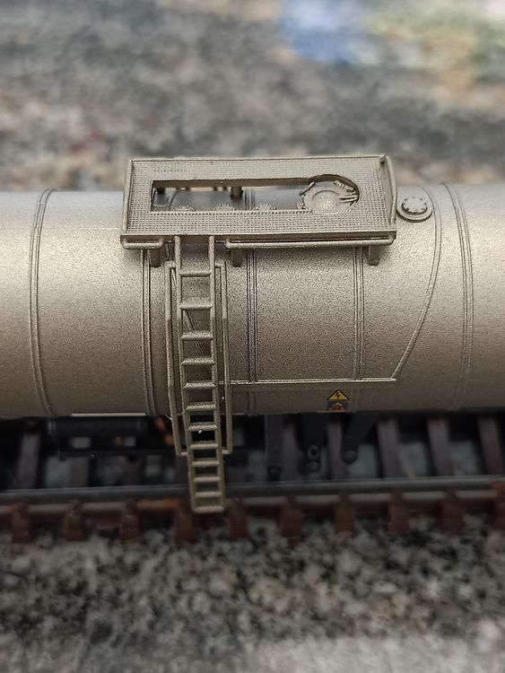 Knickkesselwagen EVA silber Minitrix Spur N (Neu (gemäss Beschreibung ...