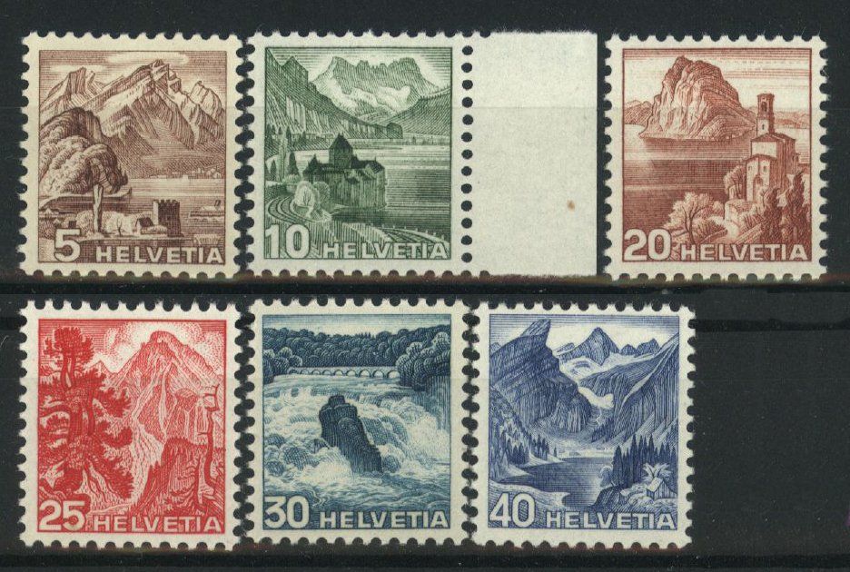 1948, Farbänderung Landschaftsbilder, neues Bildmotiv ** | Kaufen auf Ricardo