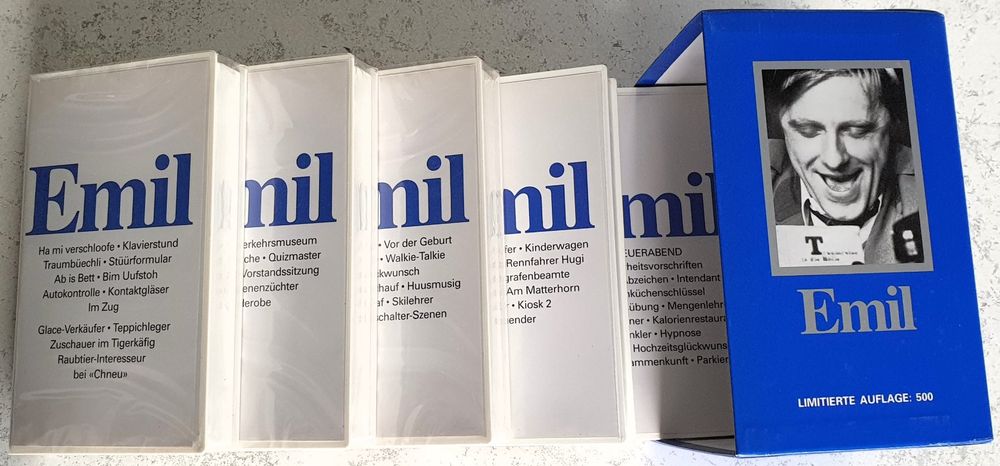 EMIL VHS-Cassetten, 5 Stück / Limitierte Auflage !!! | Kaufen auf Ricardo