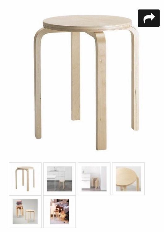 Hocker IKEA Frosta (2er Set) | Kaufen auf Ricardo