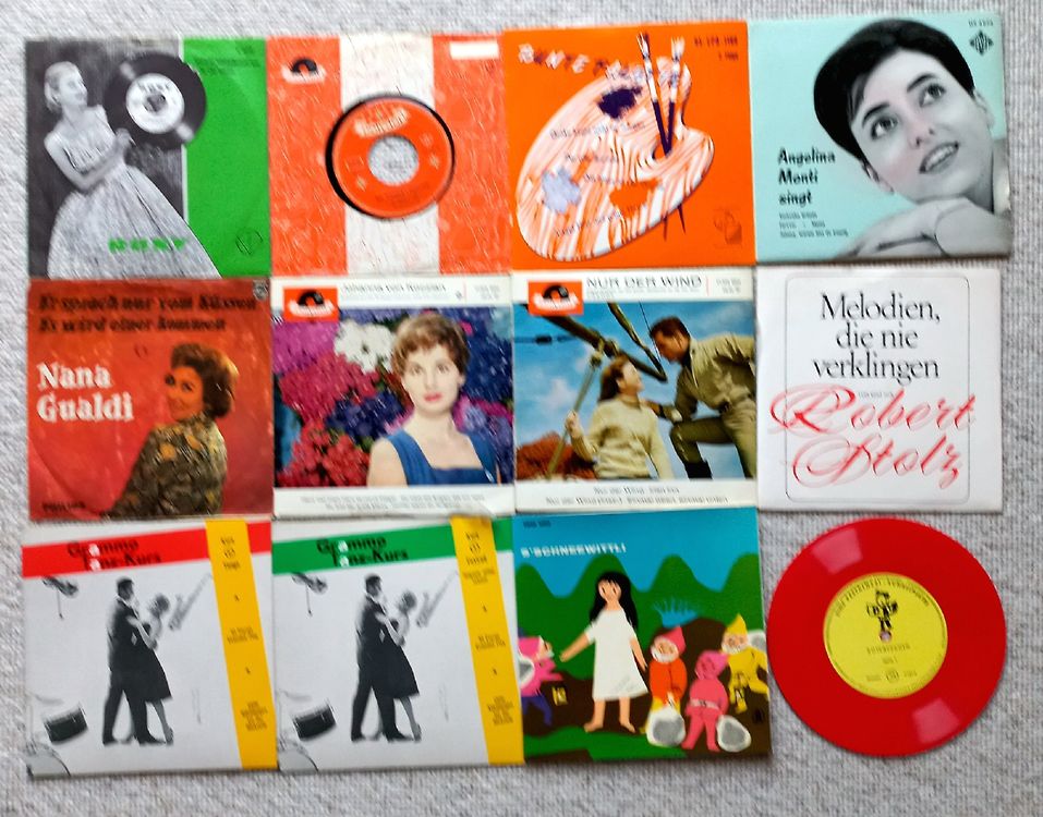 10 Schallplatten, Singles, Nana Gualdi, Robert Stolz | Kaufen auf Ricardo