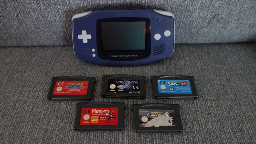 Gameboy Advance + 5 Spiele | Kaufen auf Ricardo