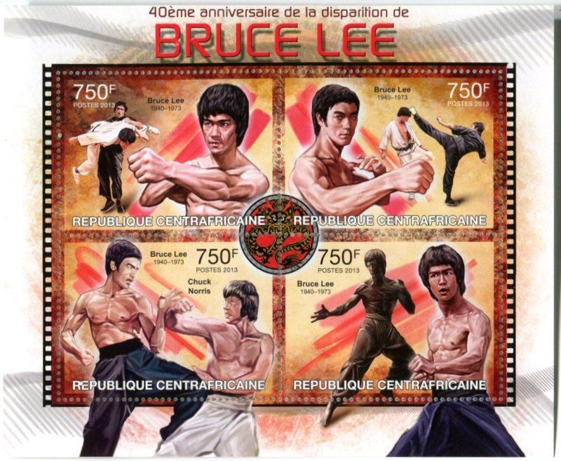 Block "Bruce Lee". Zentralafrikanische Republik | Kaufen auf Ricardo