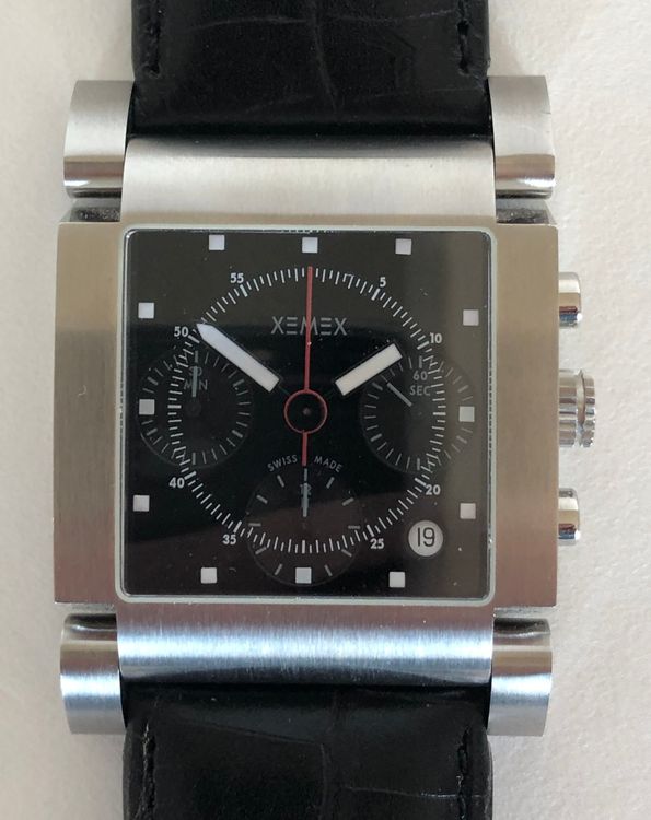XEMEX Avenue Chrono - Ref 2355-130 - Stahl - NOS (Neu (gemäss ...