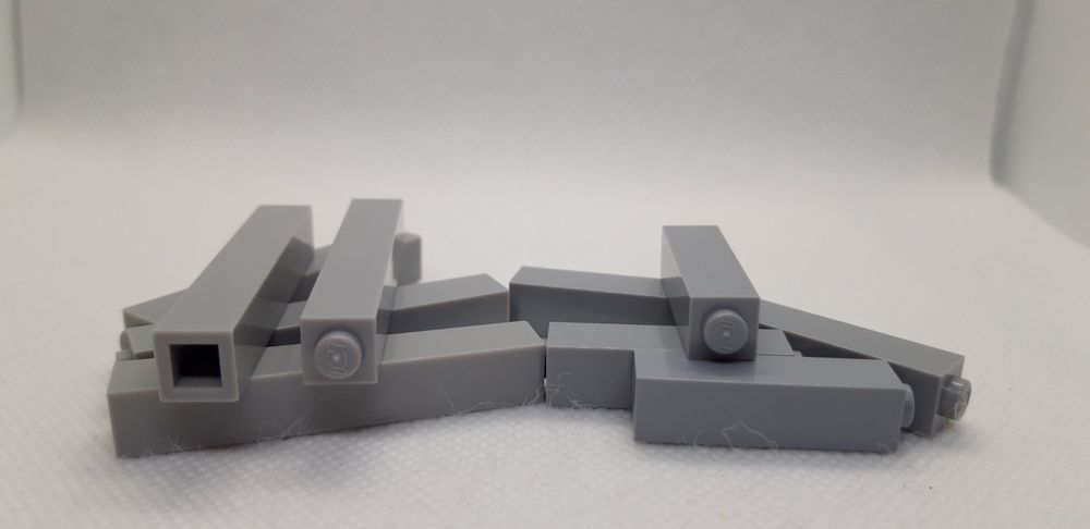 Lego Brick 1x1x5 u. 1x1x3 (light bluish gray) (Gebraucht) in Inwil für ...