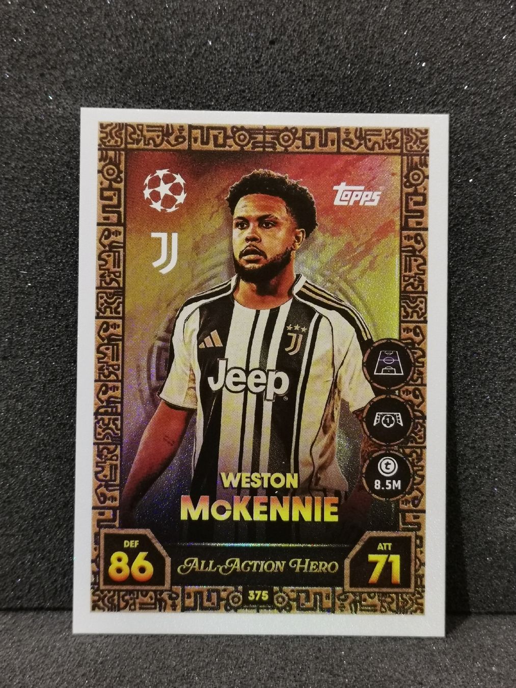 Match attax 2025/26 Weston McKennie All Action Hero (Gebraucht) in Einsiedeln für CHF 3 – mit ...