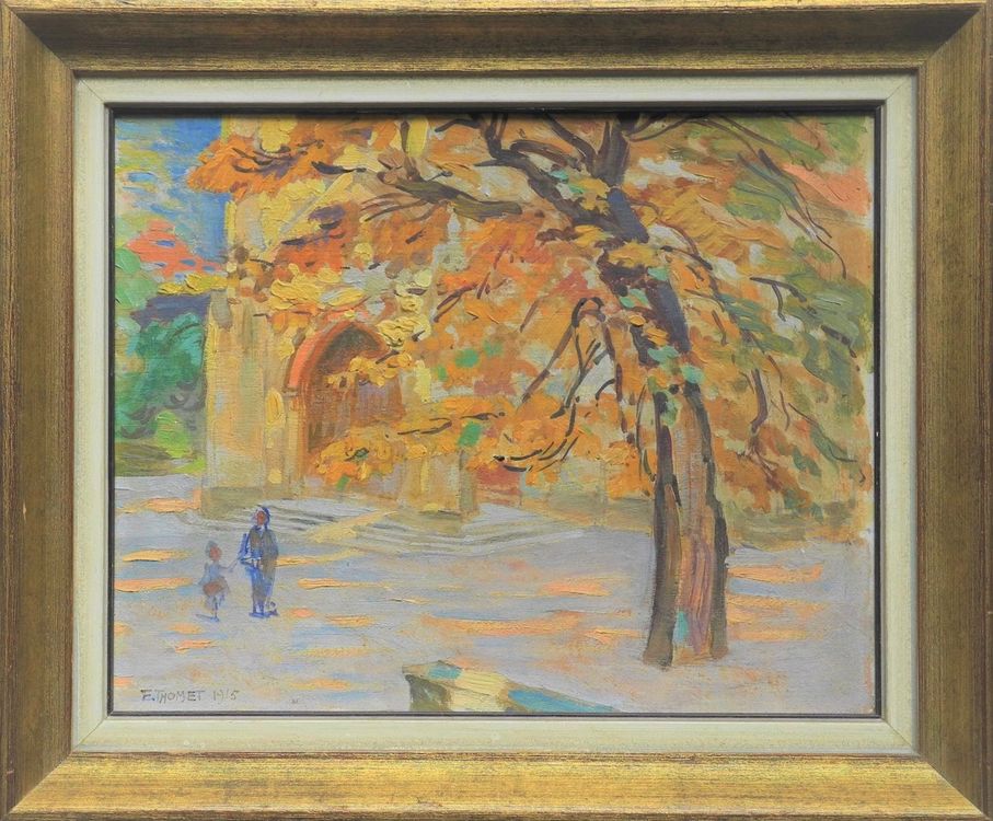 Fritz Thomet 1874 – 1954 Kollegiatskirche Neuenburg 1915 (Gebraucht) in ...