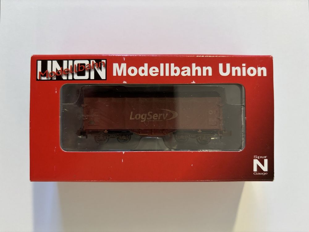Modellbahn Union N Spur LogServ Wagen, Neuwertig in OVP (Gebraucht) in ...