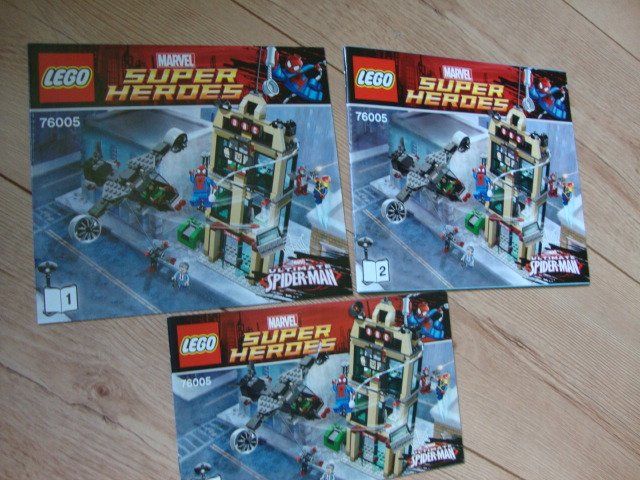 Original LEGO Marvel Super Heroes Bauanleitung 76005 | Kaufen auf Ricardo