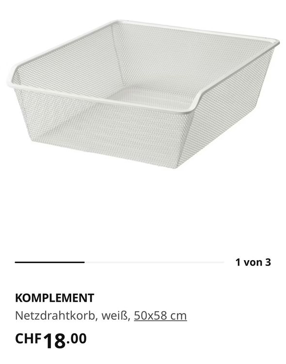 KOMPLEMENT Pax Ikea Schubladen | Kaufen auf Ricardo