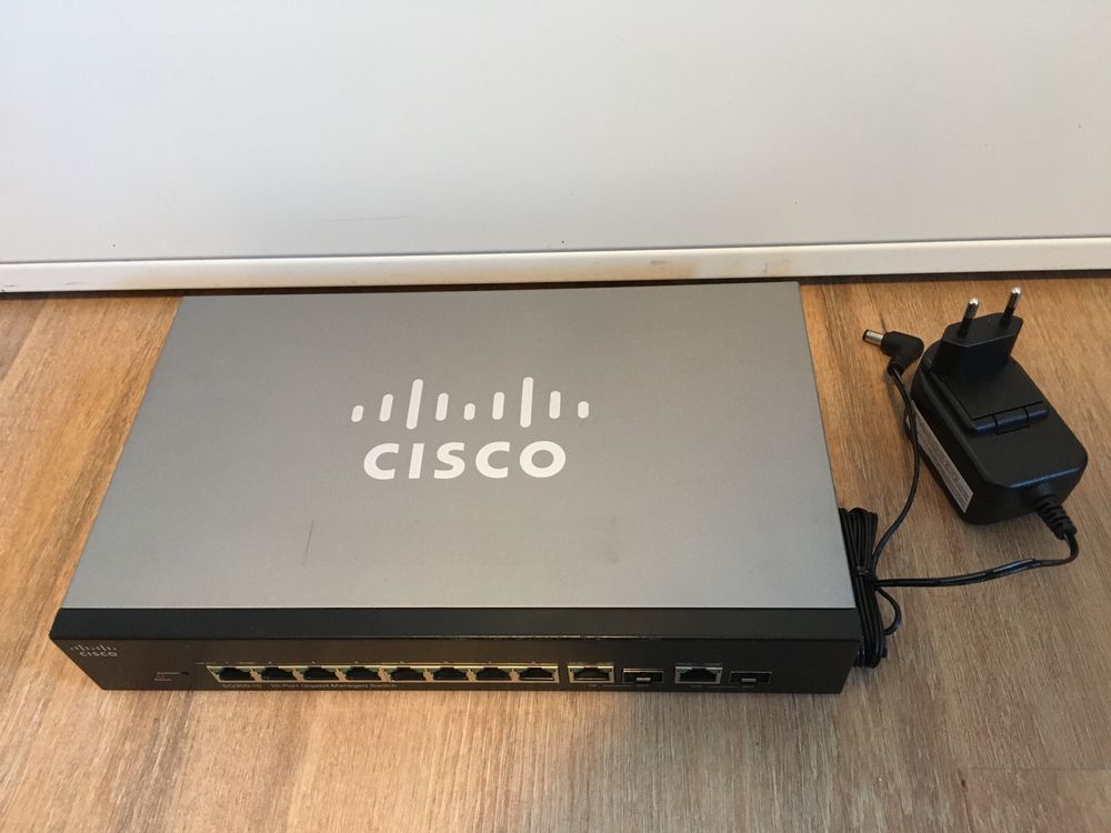 Cisco SG300-10 10-port Gigabit Managed Switch (Gebraucht) in Fräschels ...
