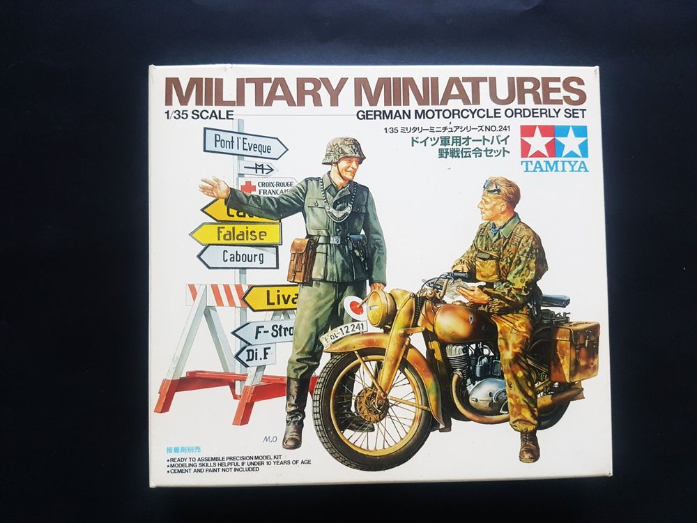 TAMIYA 35241, 1/35 GERMAN MOTORCYCLE ORDERLY SET, DKW NZ 350 | Kaufen ...