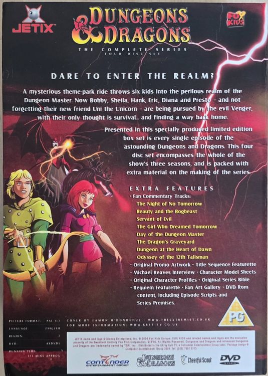 Dungeons & Dragons - The Complete Series - Four Disc Set (Neu (gemäss ...