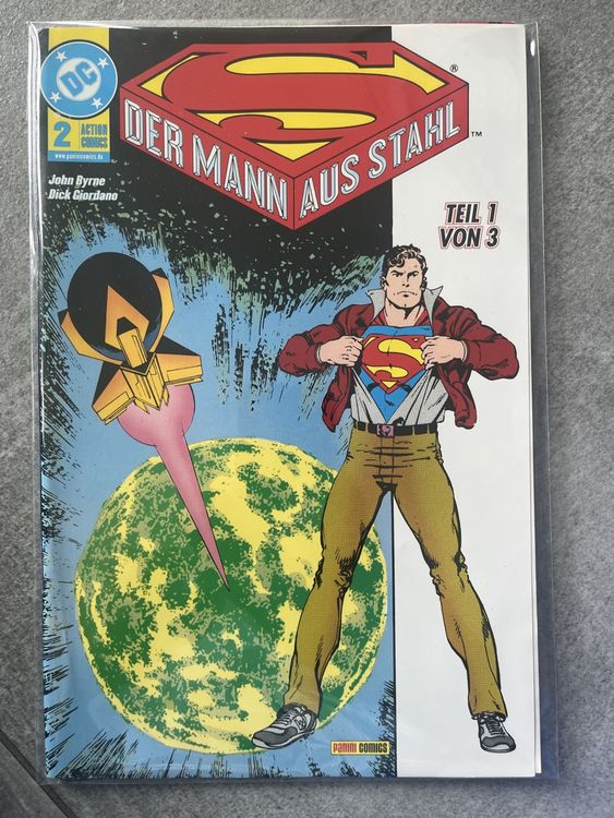 Superman Comic - DER MANN AUS STAHL 1 von 3 | Kaufen auf Ricardo