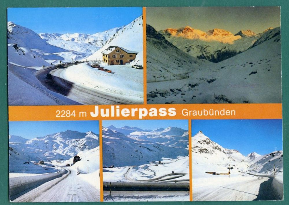 Julierpass, 5 Ansichten (Gebraucht) in Sargans für CHF 1 – mit ...