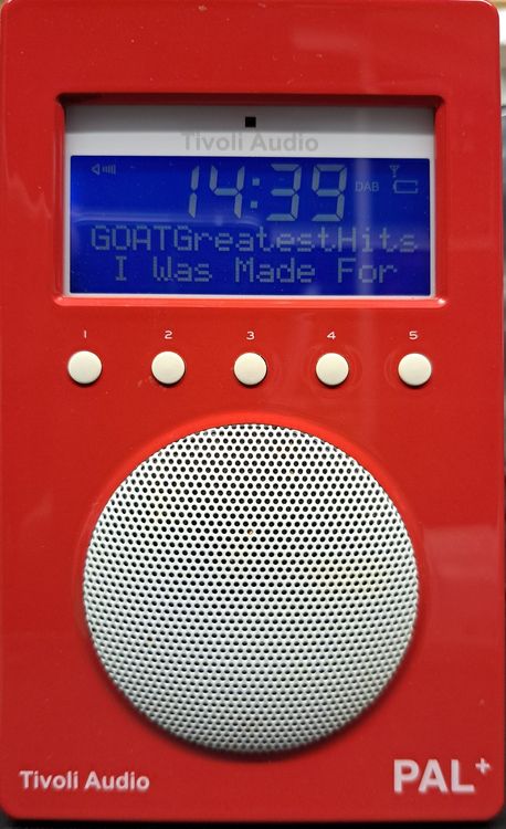 Tivoli Audio PAL+ (Red) DAB+ Radio | Kaufen auf Ricardo