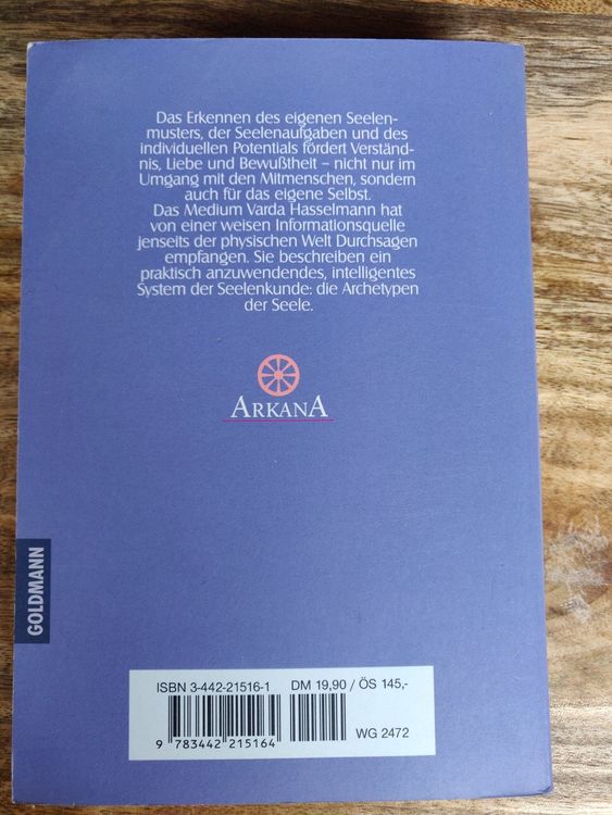Varda Hasselmann Frank Schmolke Archetypen der Seele | Kaufen auf Ricardo Varda Hasselmann Frank Schmolke Archetypen der Seele | Kaufen auf Ricardo