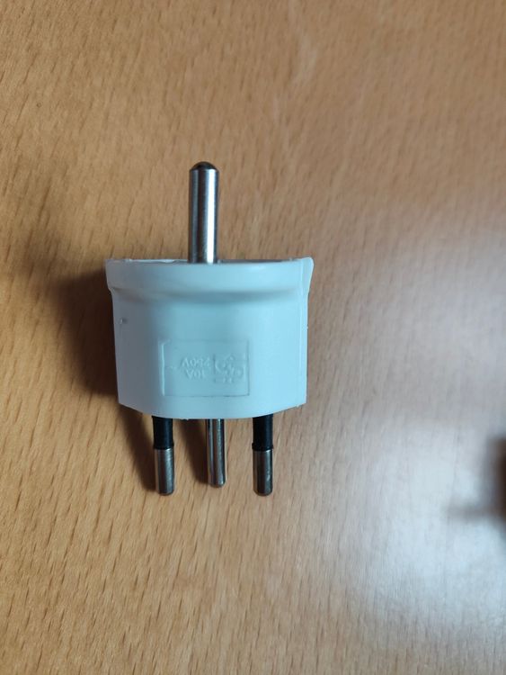 Fix-Adapter SchuKo-CH (Steffen) weiss | Kaufen auf Ricardo