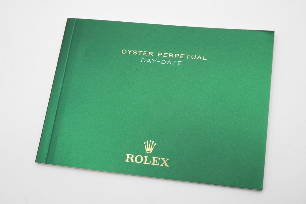 Rolex Day-Date Booklet CH-19 - 9.2020 | Kaufen auf Ricardo