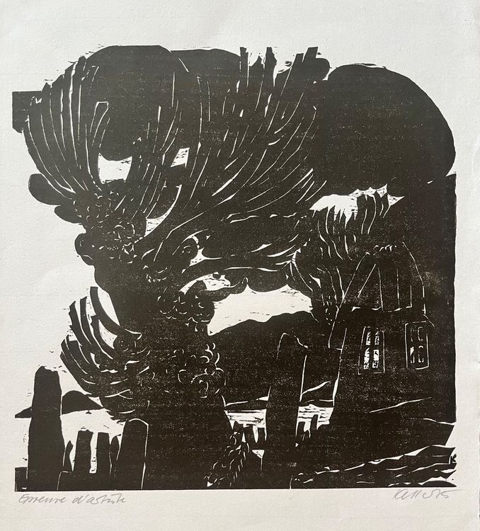 Heinz Keller (1928) Lithographie Handsigniert (Gebraucht) in Hochdorf für CHF 10 – mit Lieferung ...