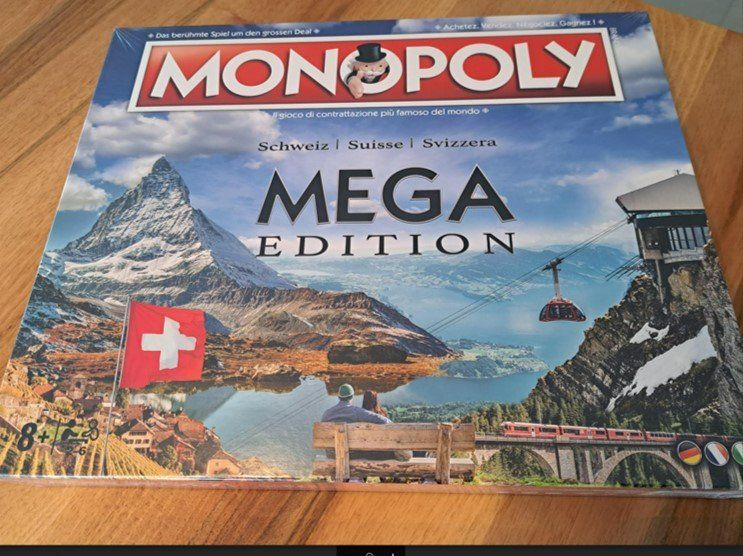 Hasbro Mega Monopoly Switzerland, Neu - nicht geöffnet! | Kaufen auf Ricardo