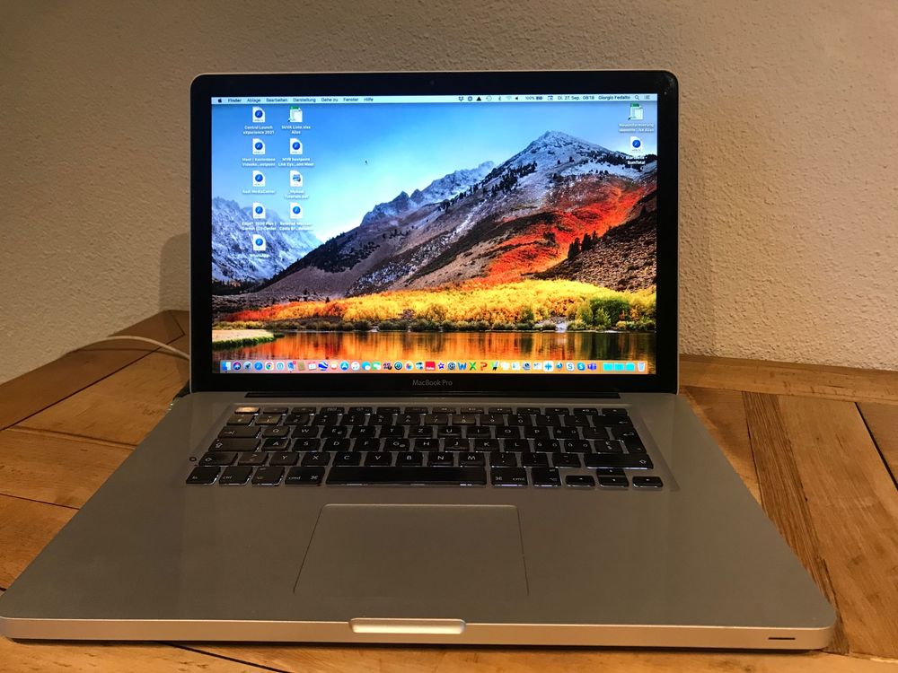 MacBook Pro (15“ Mid 2010) i5 macOS High Sierra (Gebraucht) in Rotkreuz ...