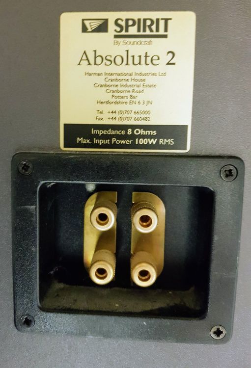 Soundcraft Spirit Absolute 2 Studio Monitorboxen (Gebraucht) in ...