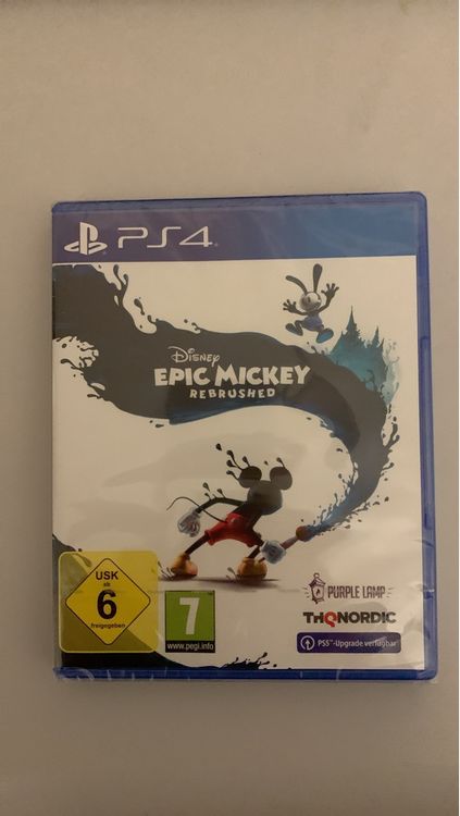 Disney Epic Mickey Rebrushed PS4 FABRIKNEU (Neu und originalverpackt ...