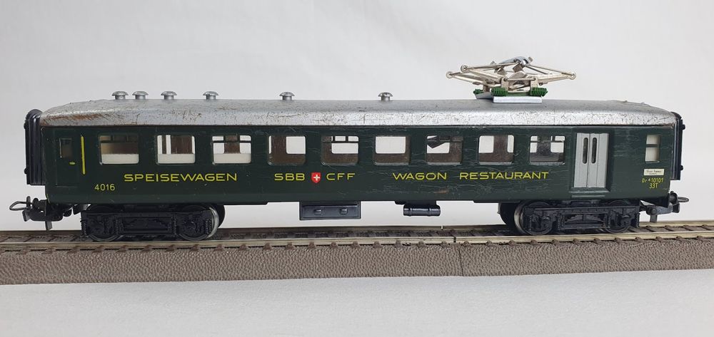 Märklin 4016 SBB Leichtschnellzug Speisewagen 1957-59 | Kaufen auf Ricardo