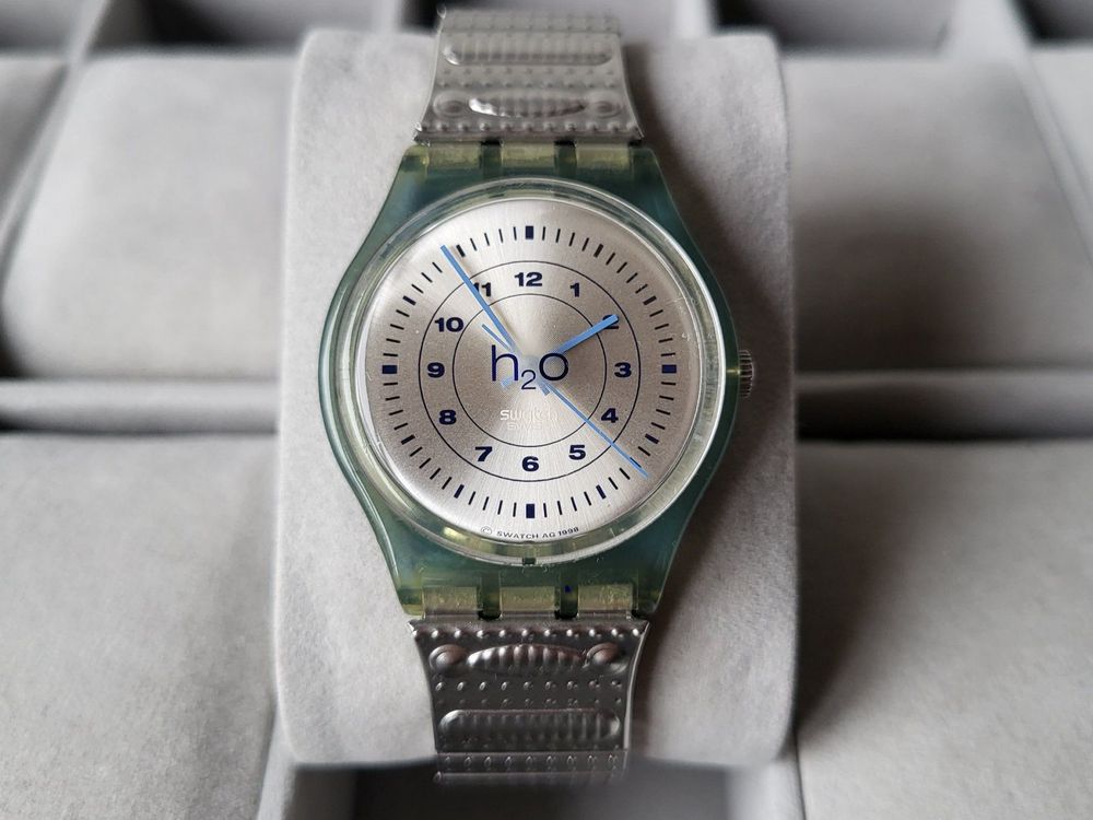 Rare montre Swatch BASIC ELEMENT (GN178) H2O 1999, quartz (Gebraucht) in Carouge GE für CHF 25 ...