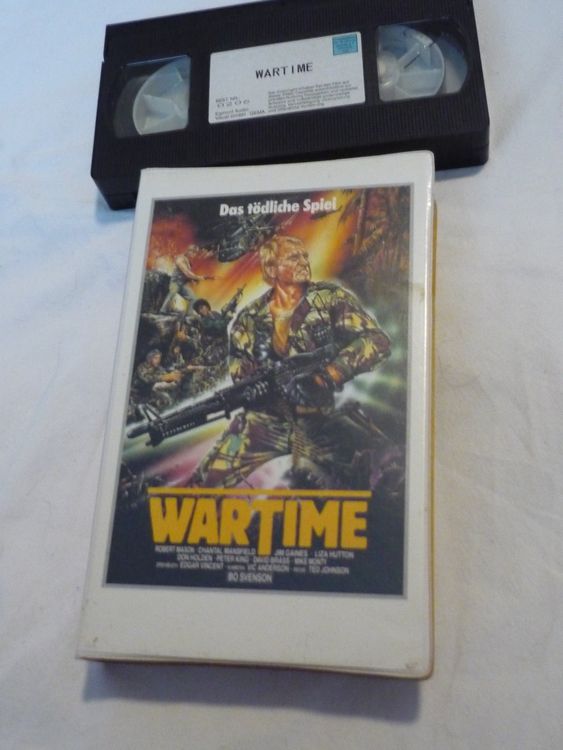 VHS Rarität 80er - Wartime das tödliche Spiel - Bo Svenson (Gebraucht ...