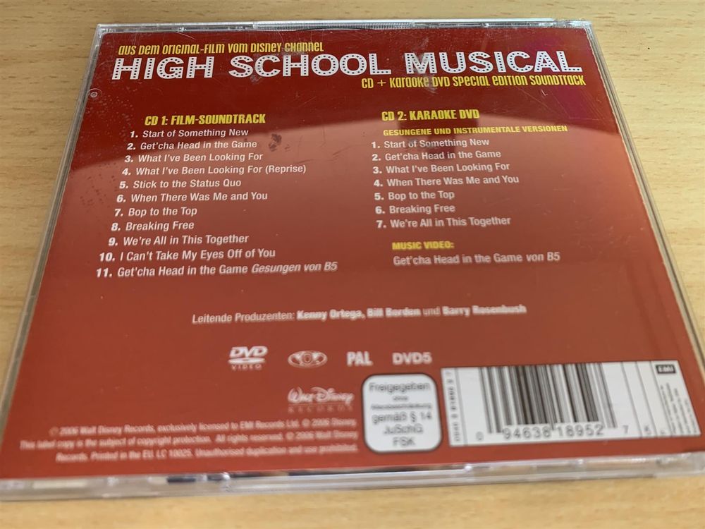 High School Musical - CD & DVD (Gebraucht) in Rikon im Tösstal für CHF ...