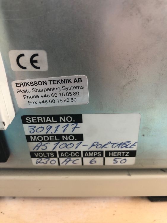 ProSharp AS 1001 Portable-SC Schleifmaschine (Gebraucht) in Freienbach für CHF 3500 – nur ...