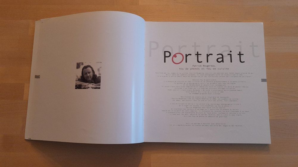 FOOD PHOTO (PATRICK ROUGEREAU/PHOTOGRAPH) LIVRE FRANCAISE (Gebraucht ...