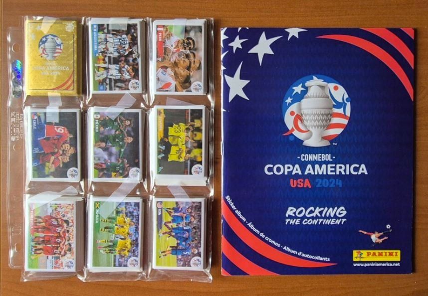 Panini Copa America 2024 Album Softcover + Complete Set (Usato) a ...