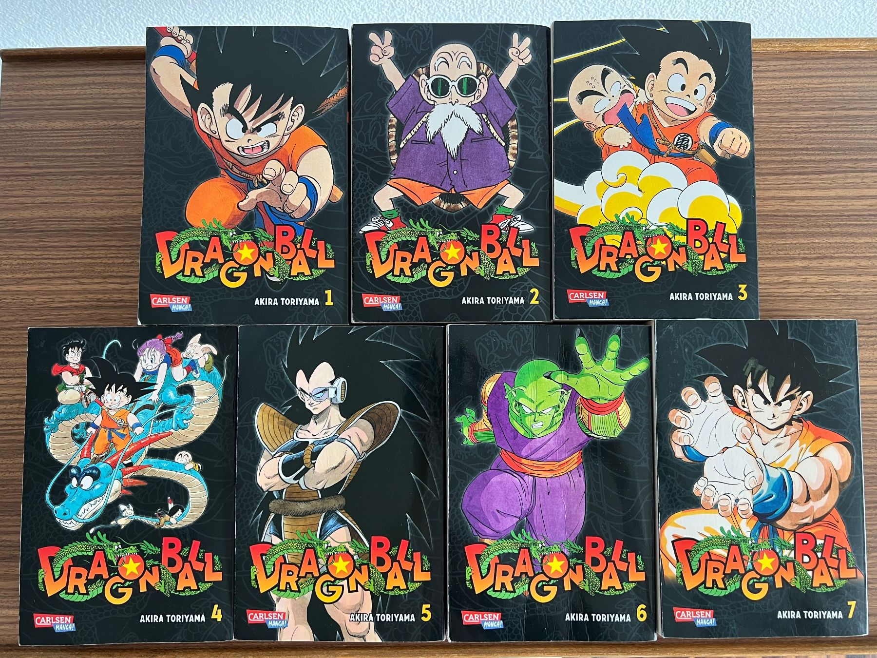 Dragon Ball Massiv Band 1-7 Manga Top Zustand Akira Toriyama (Gebraucht ...