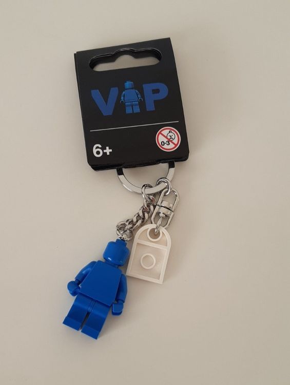Lego blauer Schlüsselanhänger VIP Keychain LEGO VIP 854090 | Kaufen auf ...