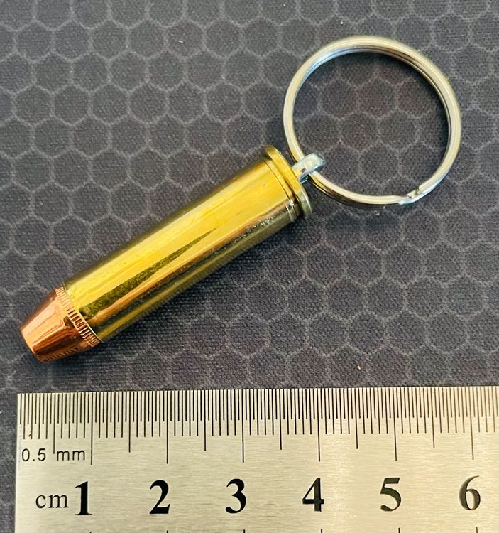 Schlüsselanhänger Patrone 357 Magnum Key Chain Bullet | Kaufen auf Ricardo
