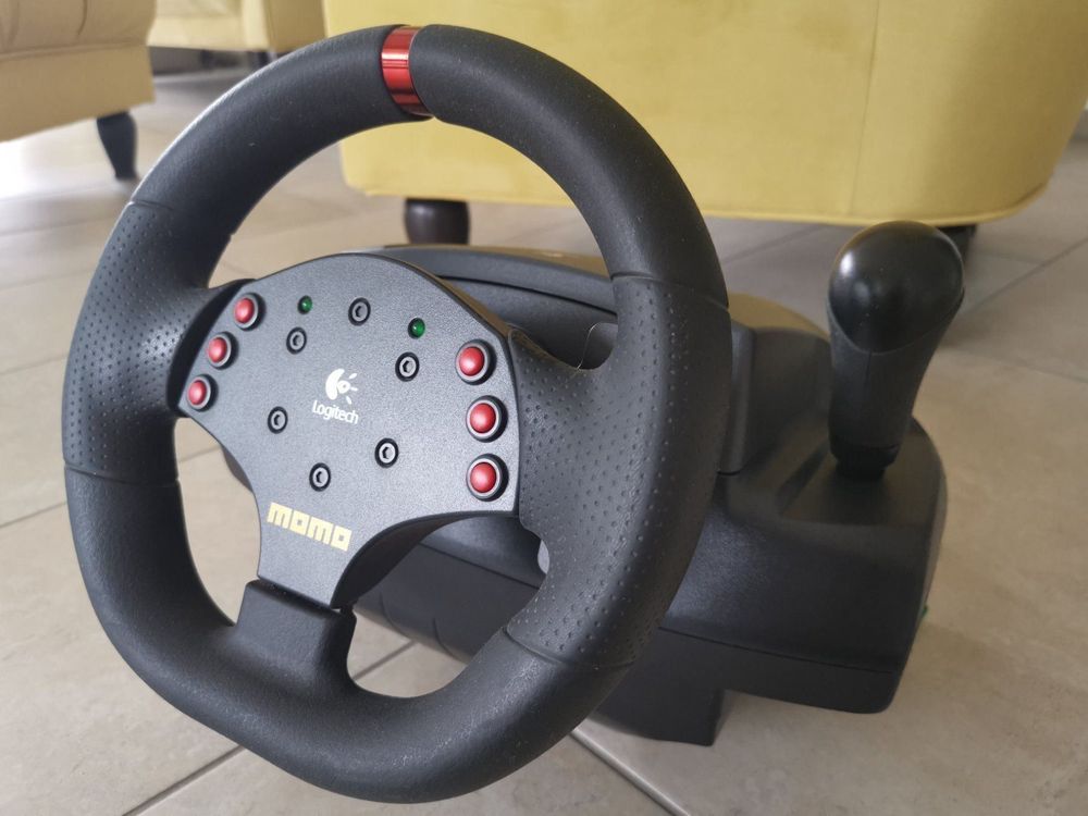 LOGITECH MOMO Racing ForceFeedback Wheel (Gebraucht) in Rüdlingen für ...