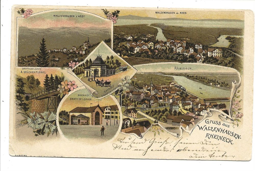 Gruss aus Walzenhausen - Rheineck Litho | Kaufen auf Ricardo