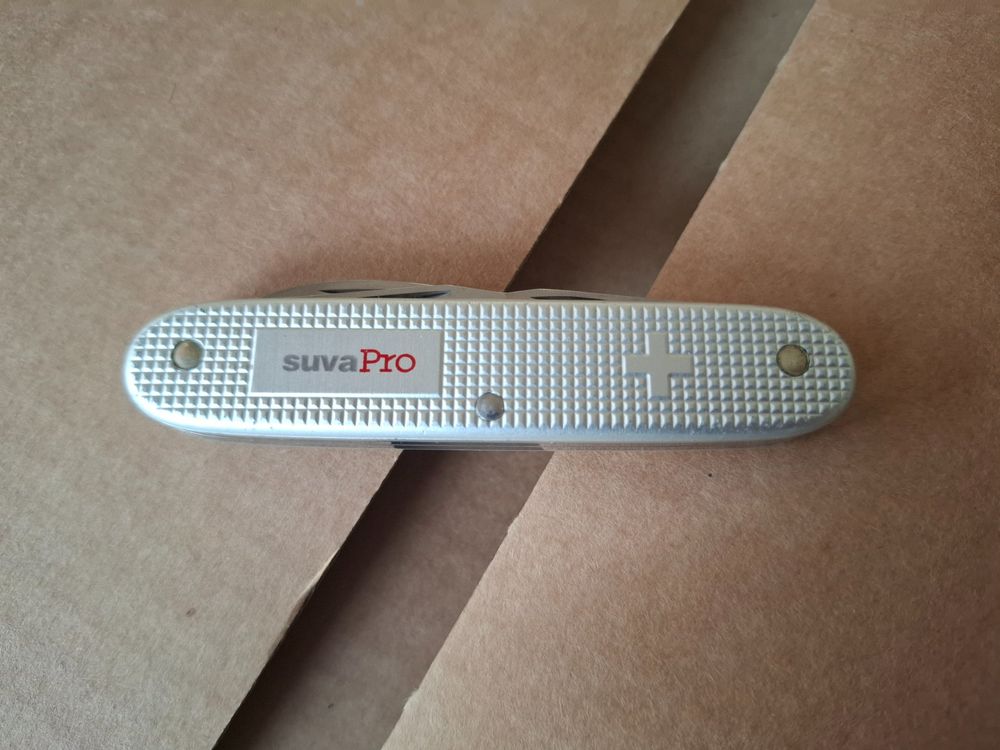 Vintage Victorinox Alox Pioneer Werbemesser SUVA PRO Alox (Gebraucht ...