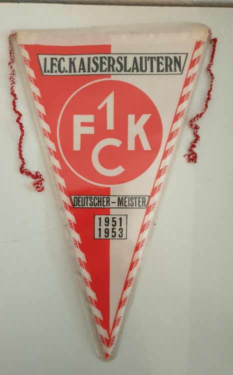 Wimpel 1.FC Kaiserslautern (aus den 80er Jahren) | Kaufen auf Ricardo