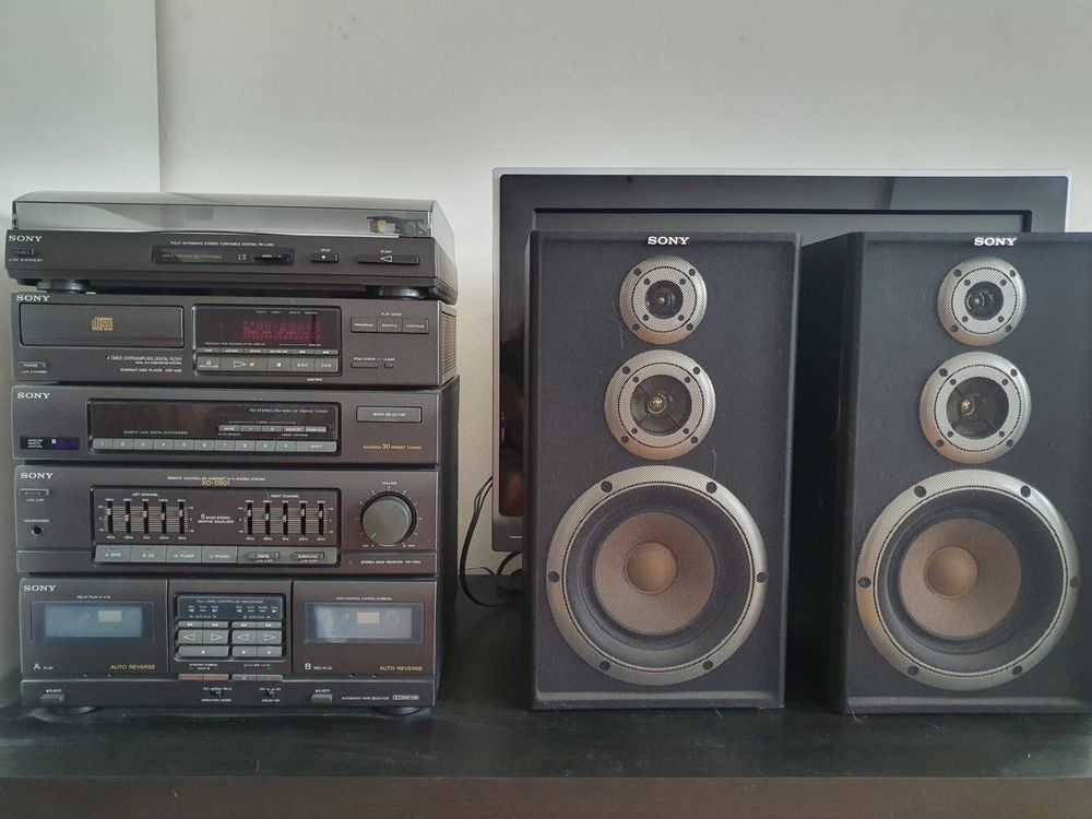 Sony XO-D501 Compact Stereo System inkl. Plattenspieler | Kaufen auf ...
