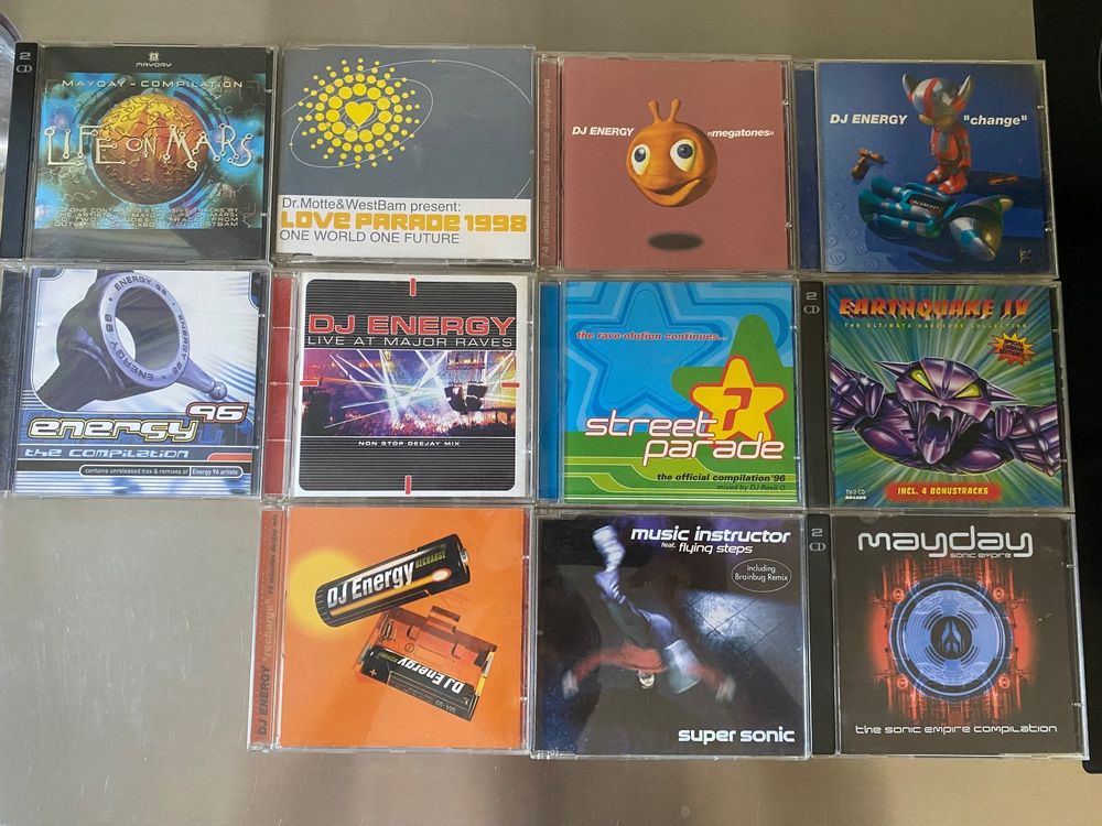 Techno CD‘s aus den 90er Jahren | Kaufen auf Ricardo