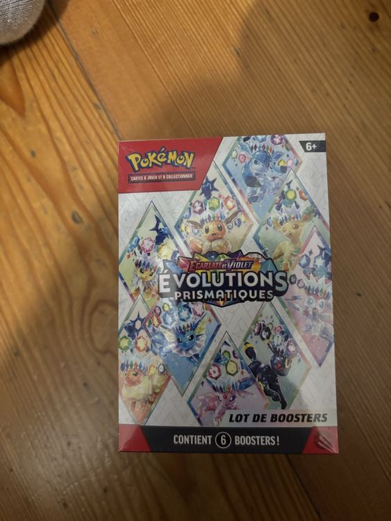 Pokemon Evolutions Prismatiques Bundle 6 Boosters FR (Neuf avec emballage d'origine) à ...